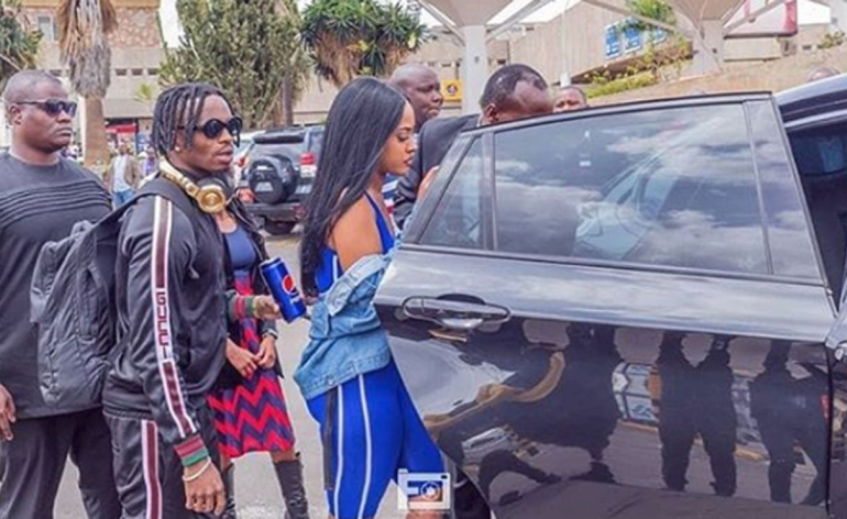 Kenya: Diamond and Kenyan Girlfriend Make First Public Appearance ...